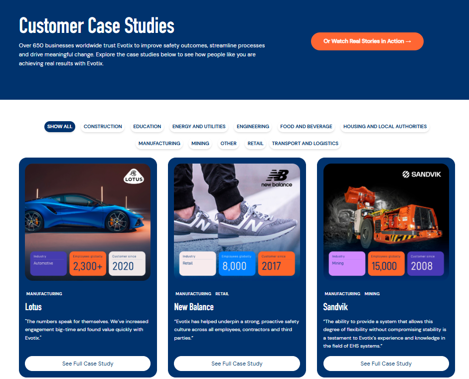 EHS&S Case Studies Center